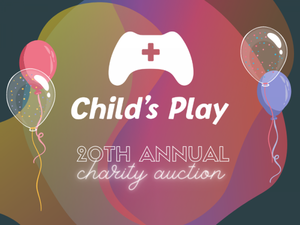 Charity Auction Ticket Sales LIVE! - Child's Play - Play Games, Feel ...